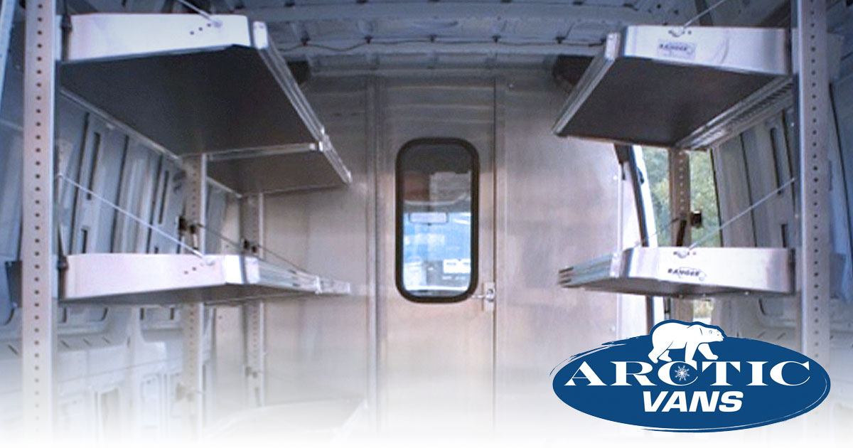 Arctic Vans - Custom Shelving